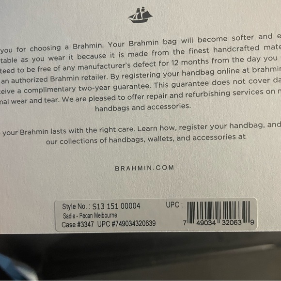 Brahmin | Bags | Authentic Brahmin Leather Backpack Nwot | Poshmark